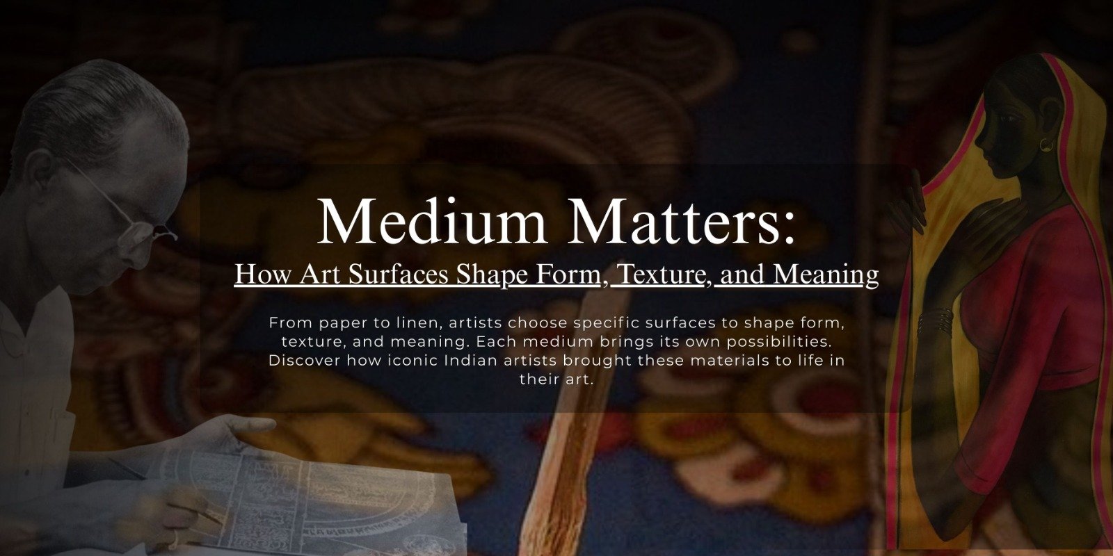 Medium Matters: How Art Surfaces Shape Form, Texture, and Meaning